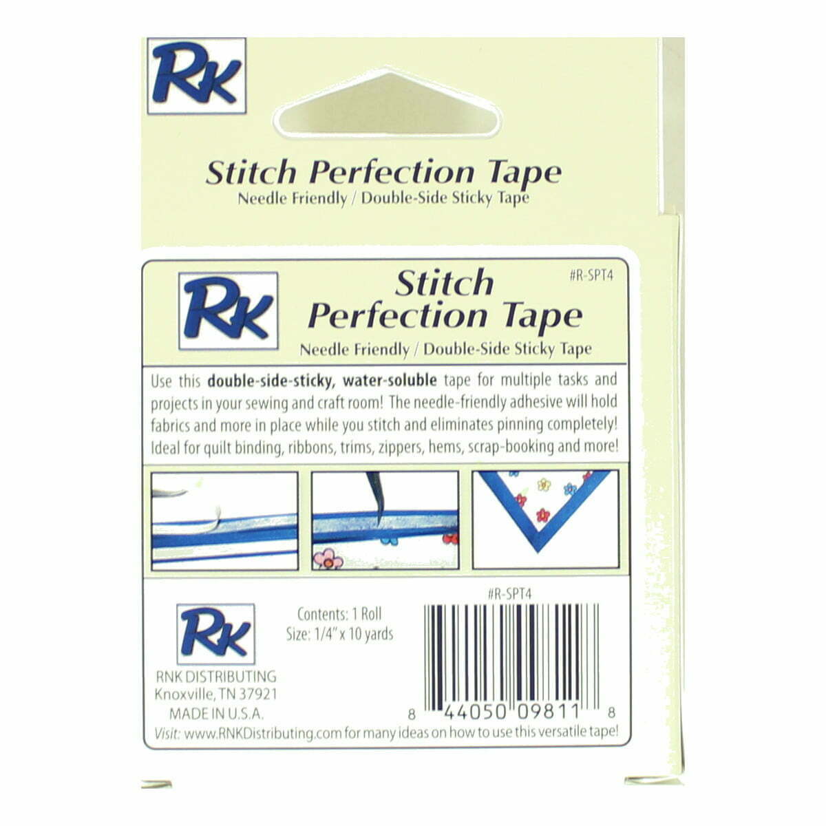 Stitch Perfection Tape 1/4" x 10yds - Water Soluble - Vacuums R-Us and ...
