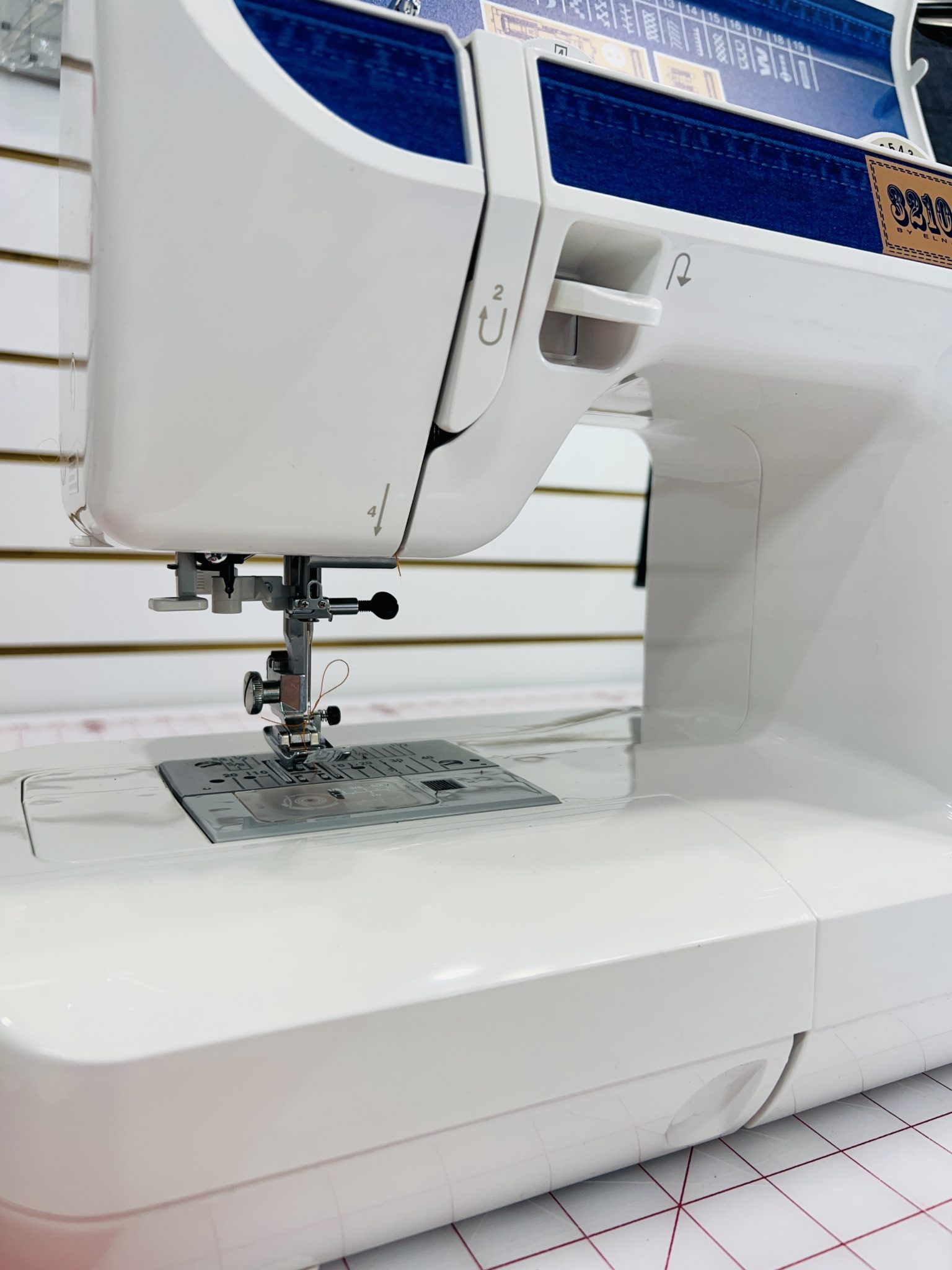 Introducing the Elna Denim 3210 Heavy Duty Sewing Machine - Vacuums R ...