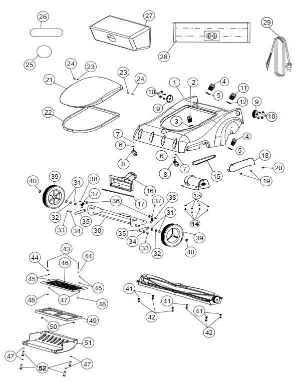 Parts book and Schematics for Cleanmax Models CLEANMAX CM WAV - Vacuums ...