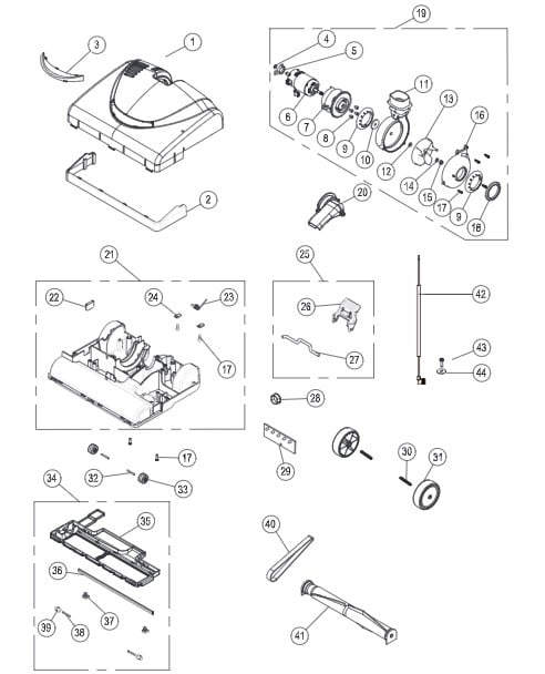 Parts book and Schematics for Cleanmax Models Hide A Hose CX1000 ...