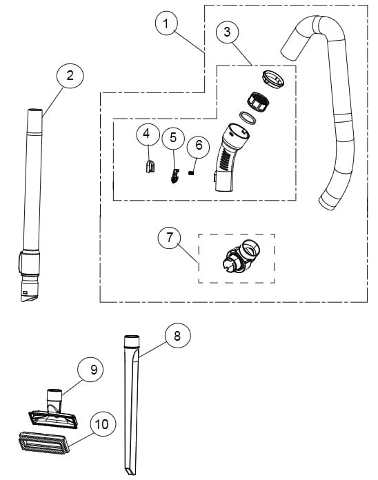 Parts book and Schematics for Maytag Models MAYTAG M700 - Vacuums R-Us ...
