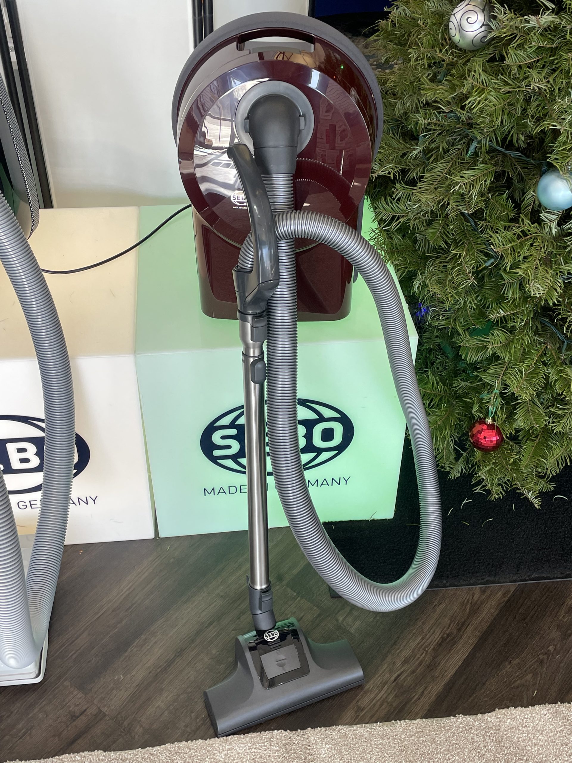 Sebo Airbelt D1 Turbo Canister Vacuum - Black Cherry - Vacuums R-Us and ...