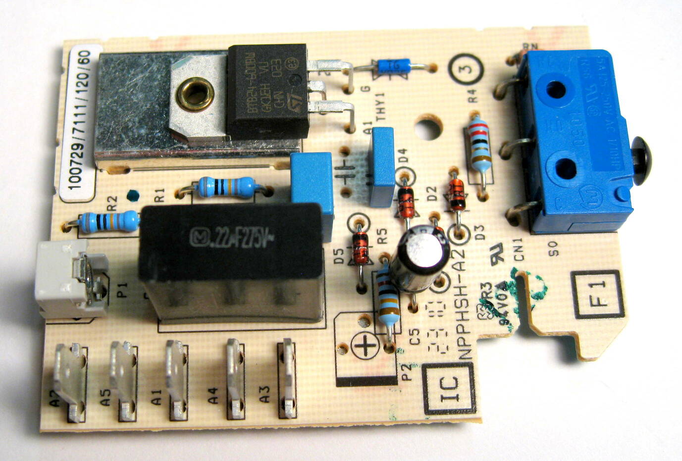 Printed Circuit Board 120V, with variable suction control, for FELIX ...